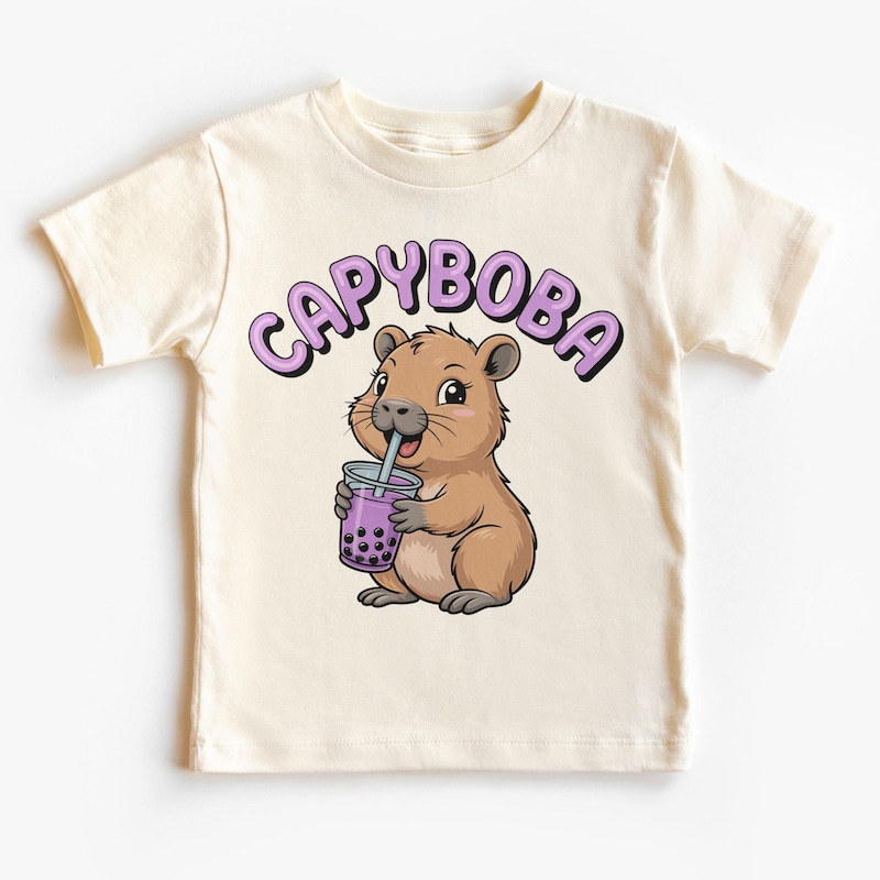 Capybara Boba - Etsy