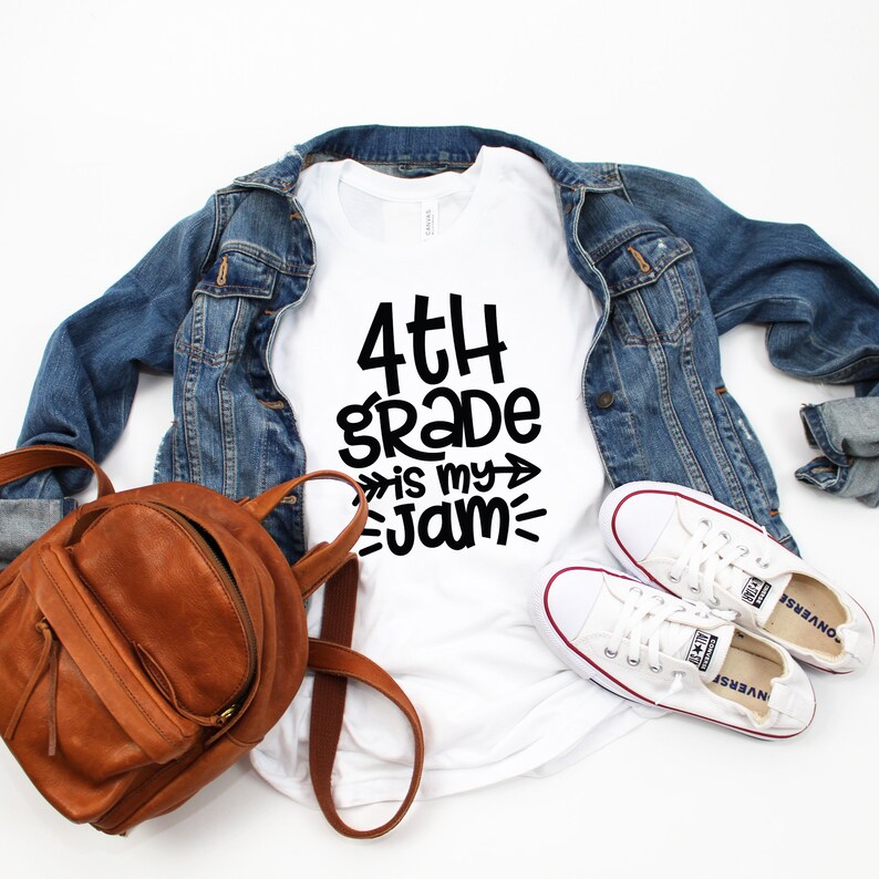 Fourth Grade Teacher Shirt 4th Grade is My Jam Unique - Etsy Fourth Grade Teacher Shirt 4th Grade is My Jam Unique - Etsy