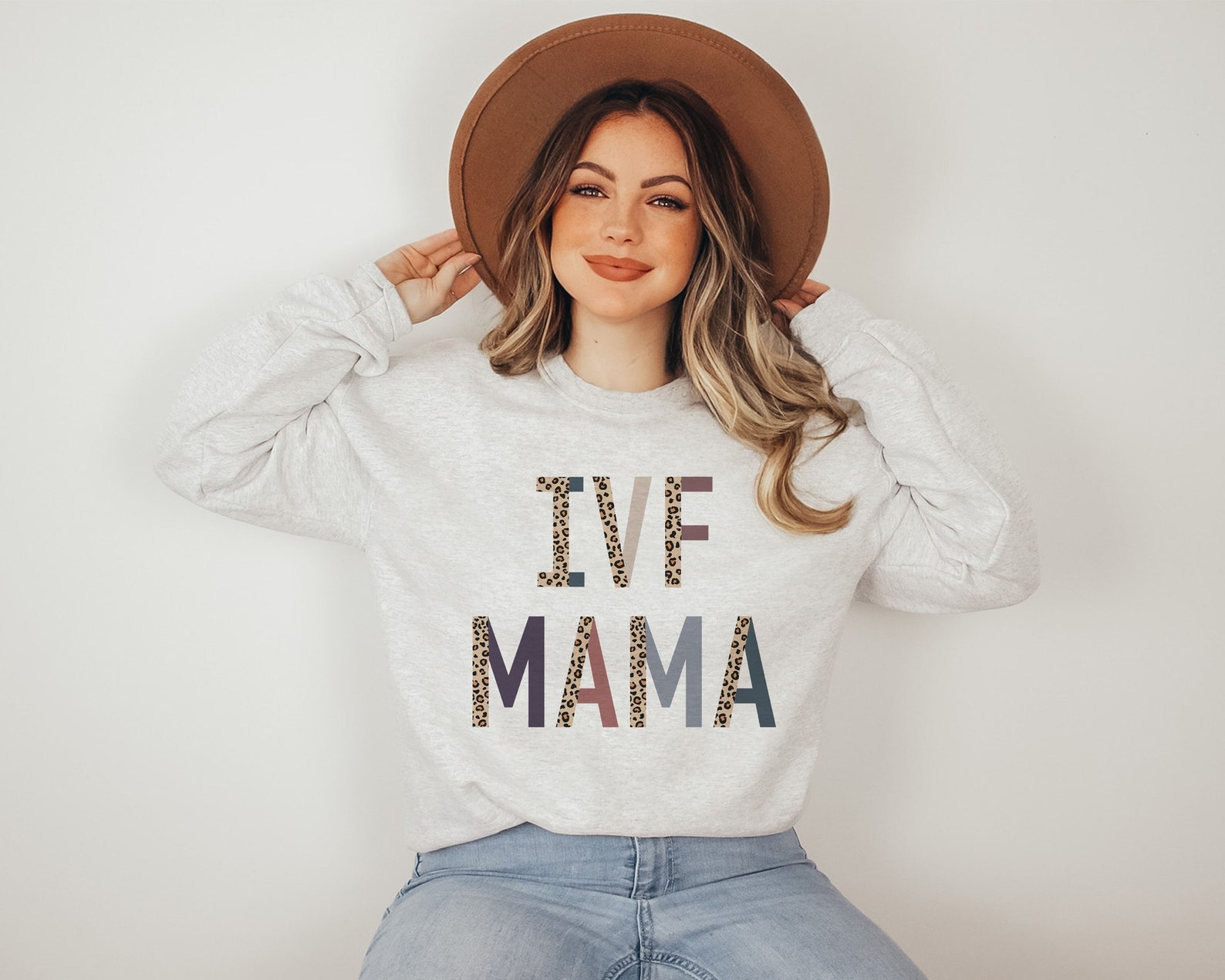 In Vitro Fertilization Sweatshirt IVF Mama Expecting Mom - Etsy