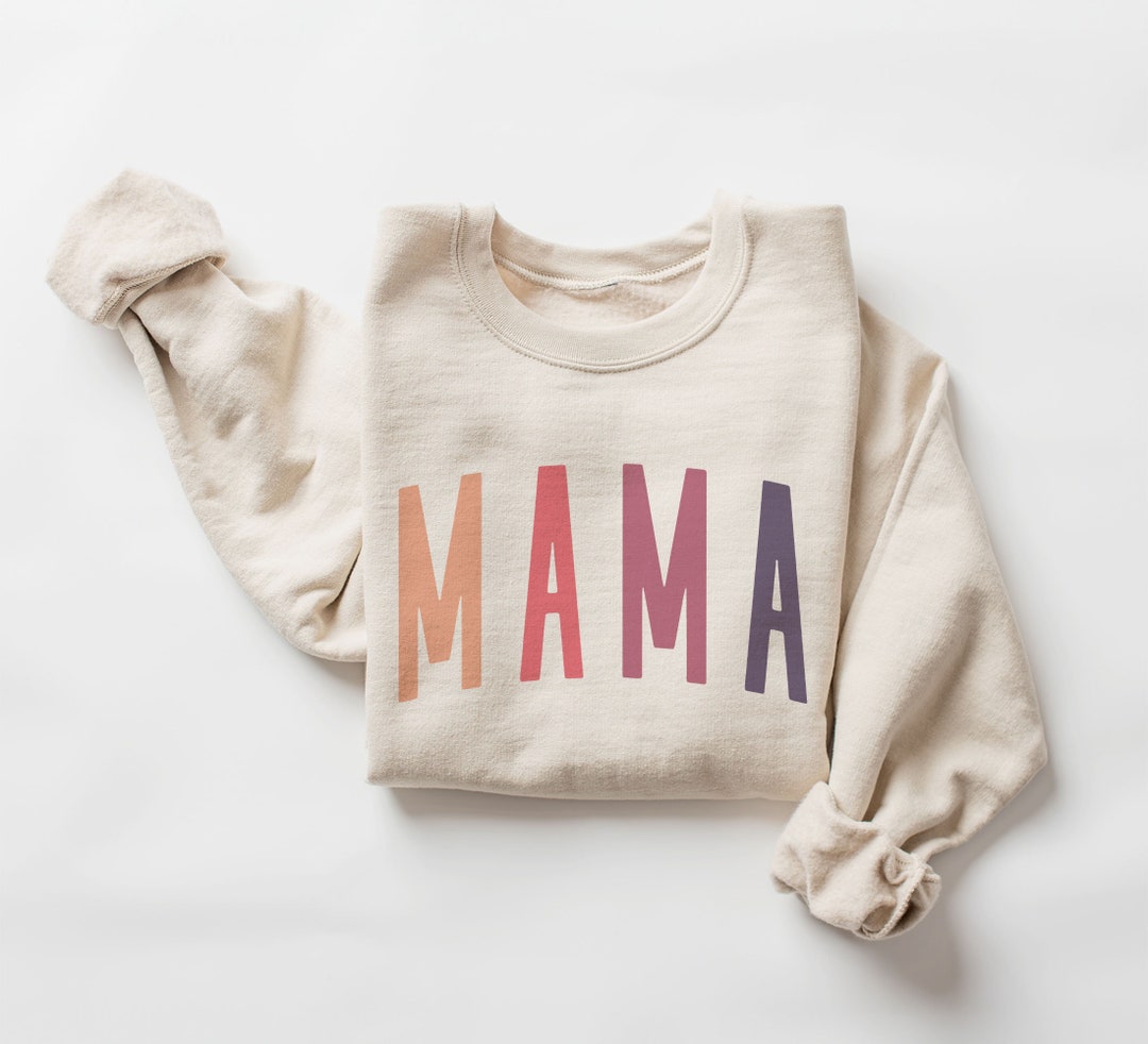 Retro Mama Sweatshirt, Mama Ombre, New Mom to Be, Mom Shirts, Pregnancy ...