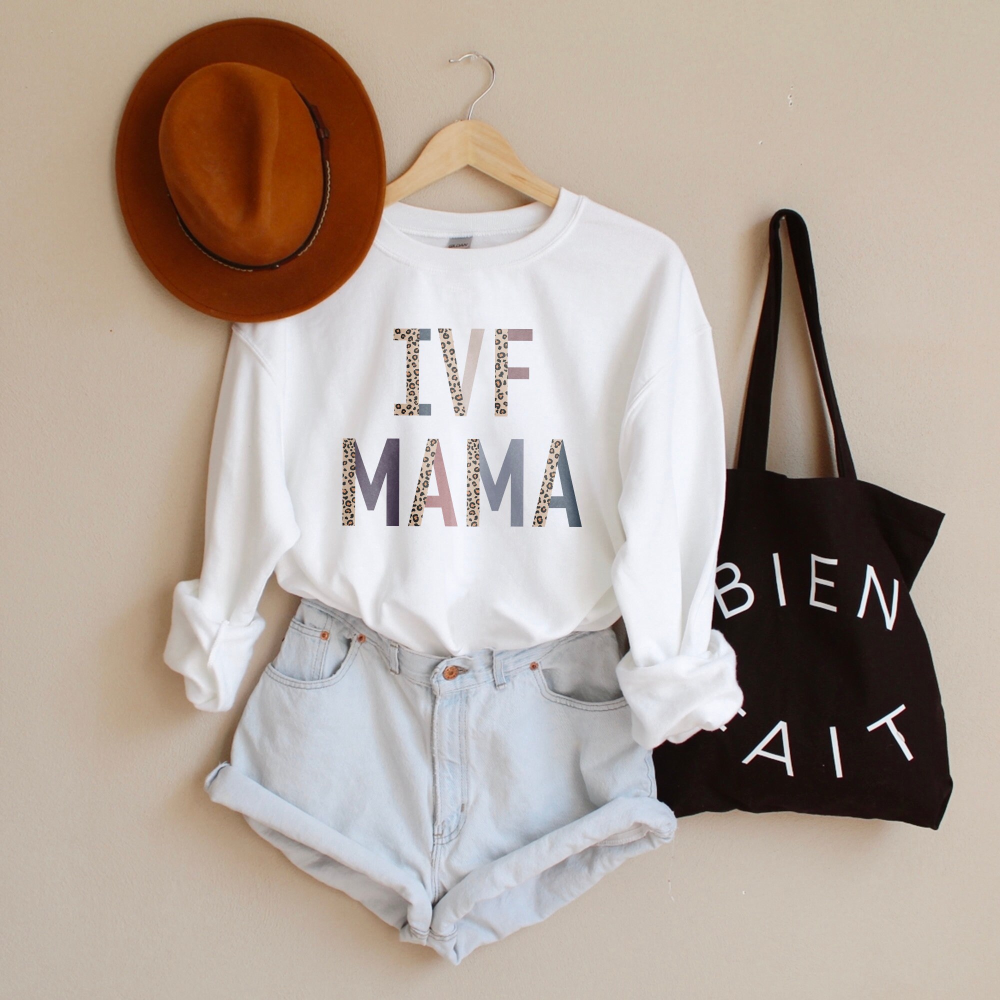 In Vitro Fertilization Sweatshirt IVF Mama Expecting Mom | Etsy