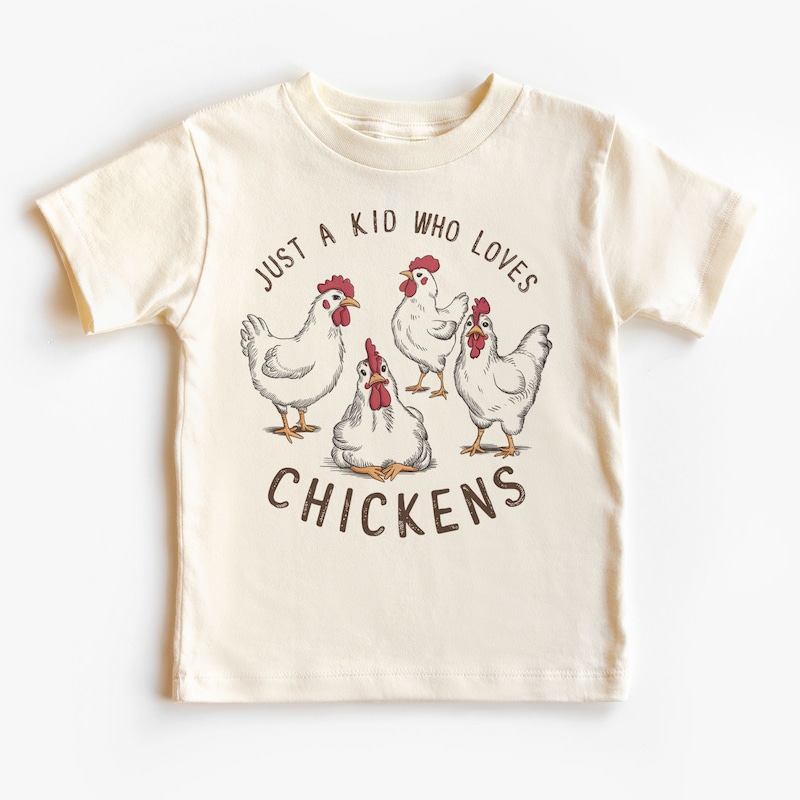 Chicken Farmer Kids Shirt - Etsy