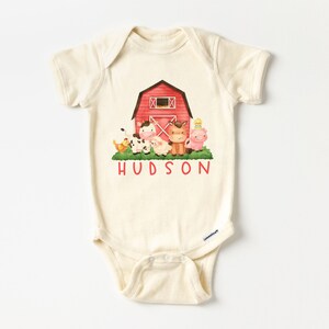 Personalized Barnyard Animals Toddler Shirt - Custom Kids Names ...
