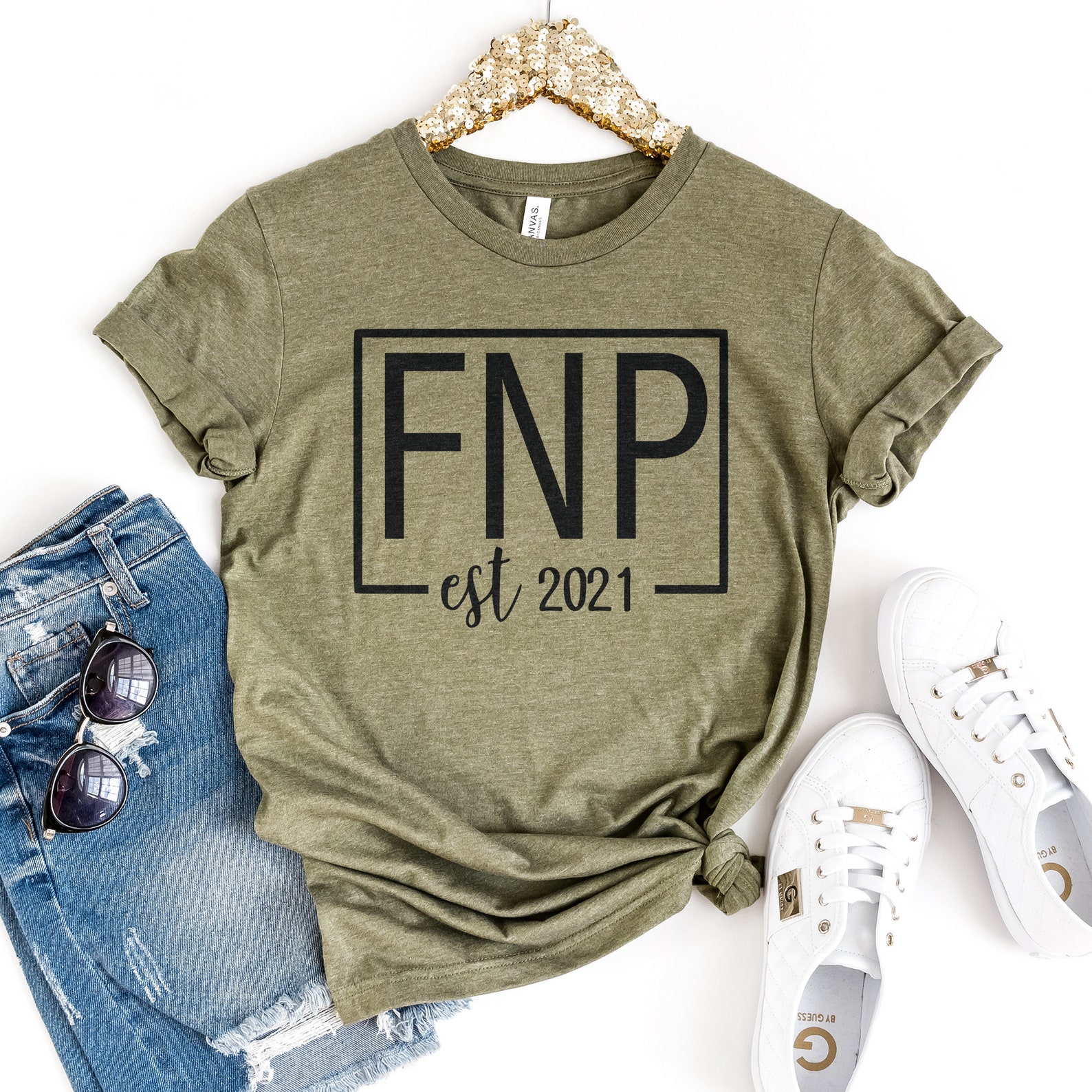 Custom FNP Nurse Shirt FNP Family Nurse Practitioner Est | Etsy