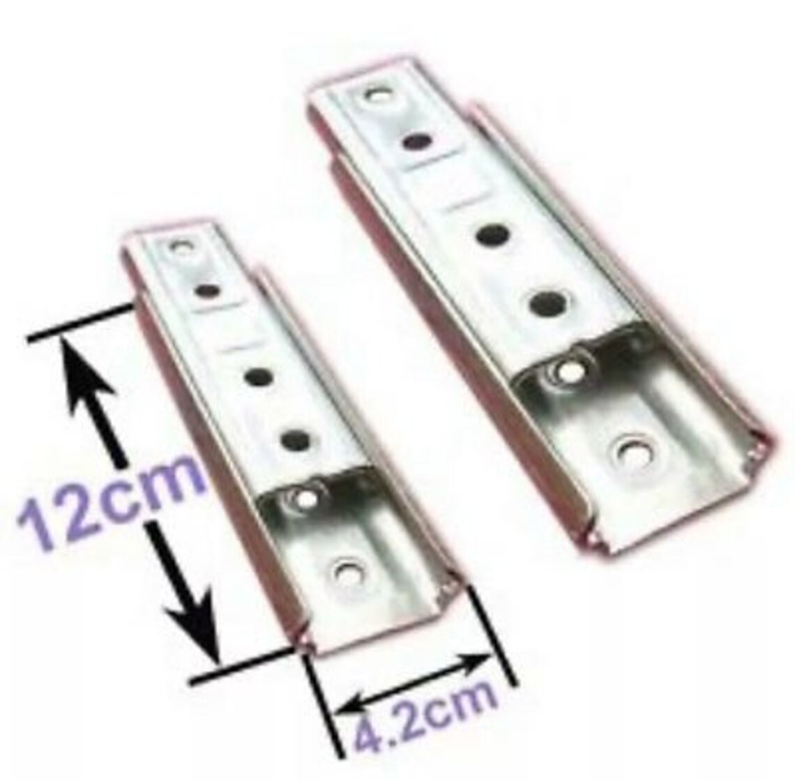 Silver Metal KD Headboard Wall Mount Fixing Bolt Bracket Kit - Etsy