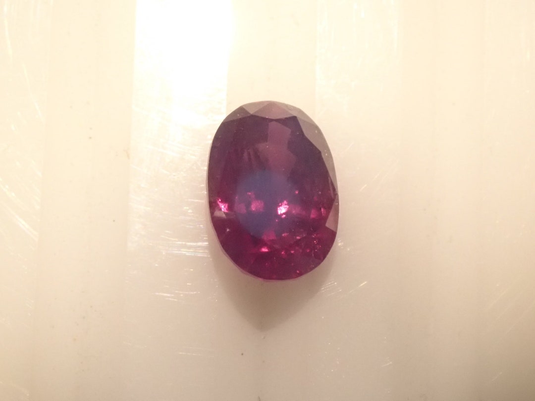 3.31 Cts Unheated Purple Red Ruby - Etsy