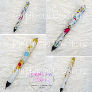 Cartoon Character Inspired Various Inkjoy Glitter Pen Refillable Gel ...