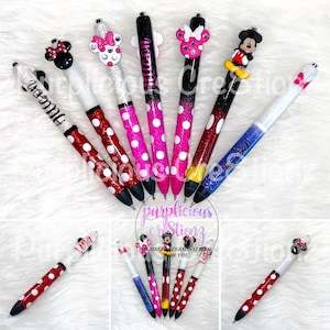 Cartoon Character Inspired Various Inkjoy Glitter Pen || Refillable Gel ...