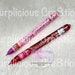Valentine Love Gnomes Pink Glitter Refillable Gel Pen | Personalized Custom Gifts - Etsy