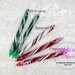 CHRISTMAS Candy Cane Stick Glitter Pen Inkjoy Glitter Pen - Etsy