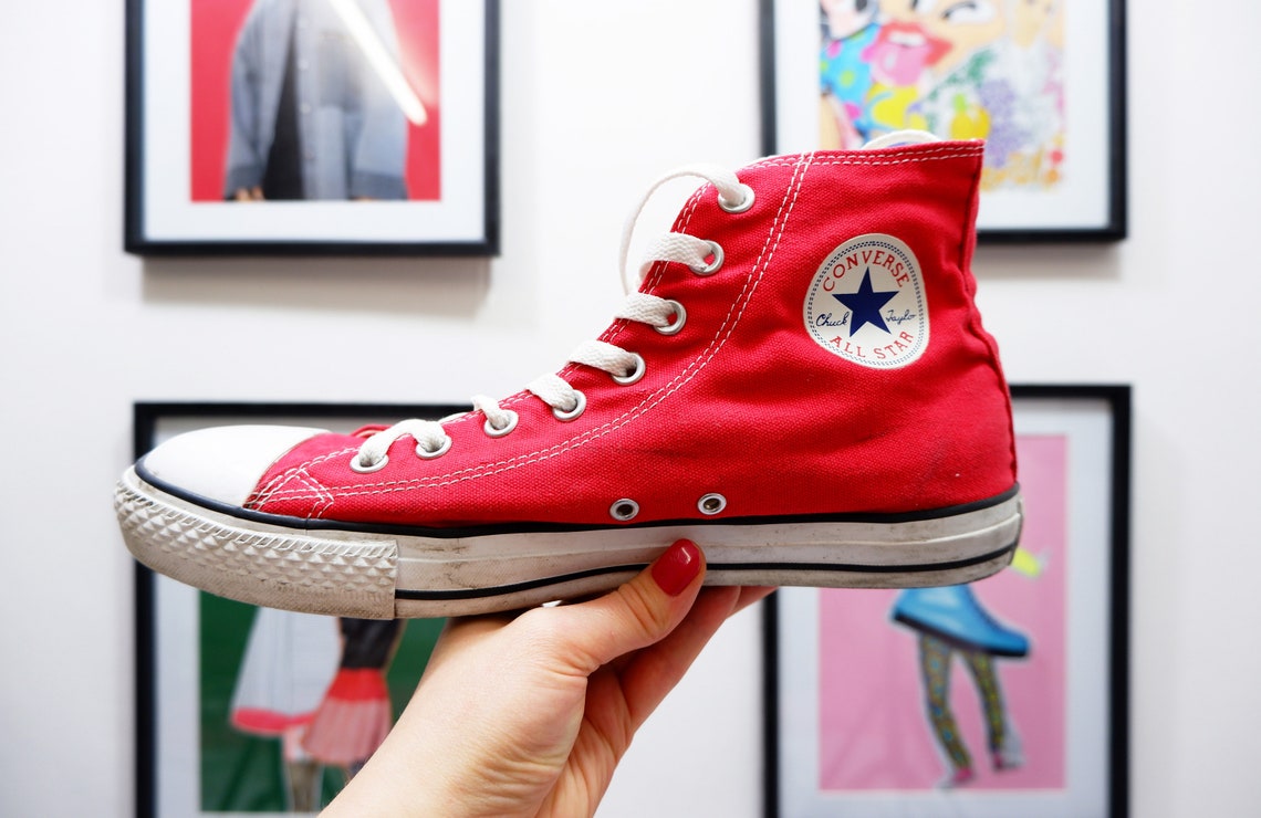 Vintage Men's Color High Top All Star Sneaker Classic the - Etsy UK