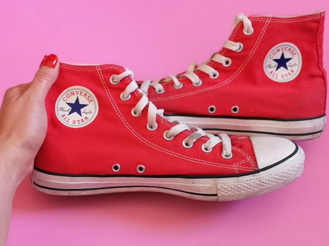 Vintage Men's Color High Top All Star Sneaker Classic the - Etsy UK