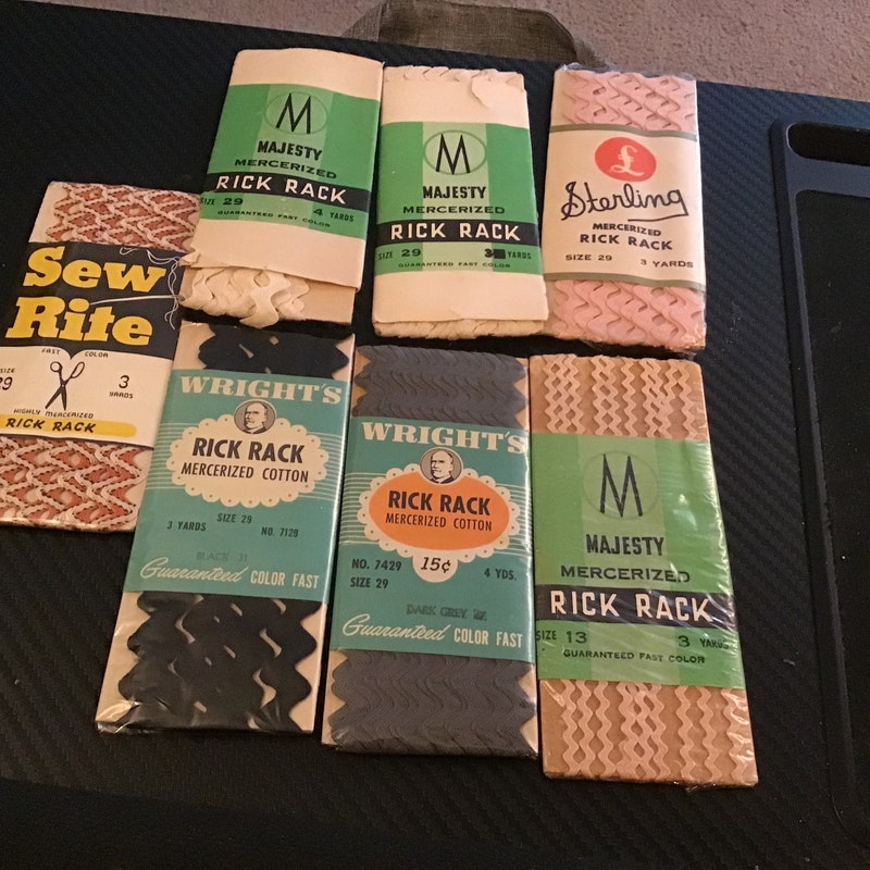 Rick Rack Lot - Etsy