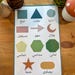 Arabic Shapes Educational Poster for Children I 11 X17 Inch Poster - Etsy