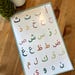 Arabic Alphabet Educational Poster for Children I 11 X17 Inch Poster - Etsy