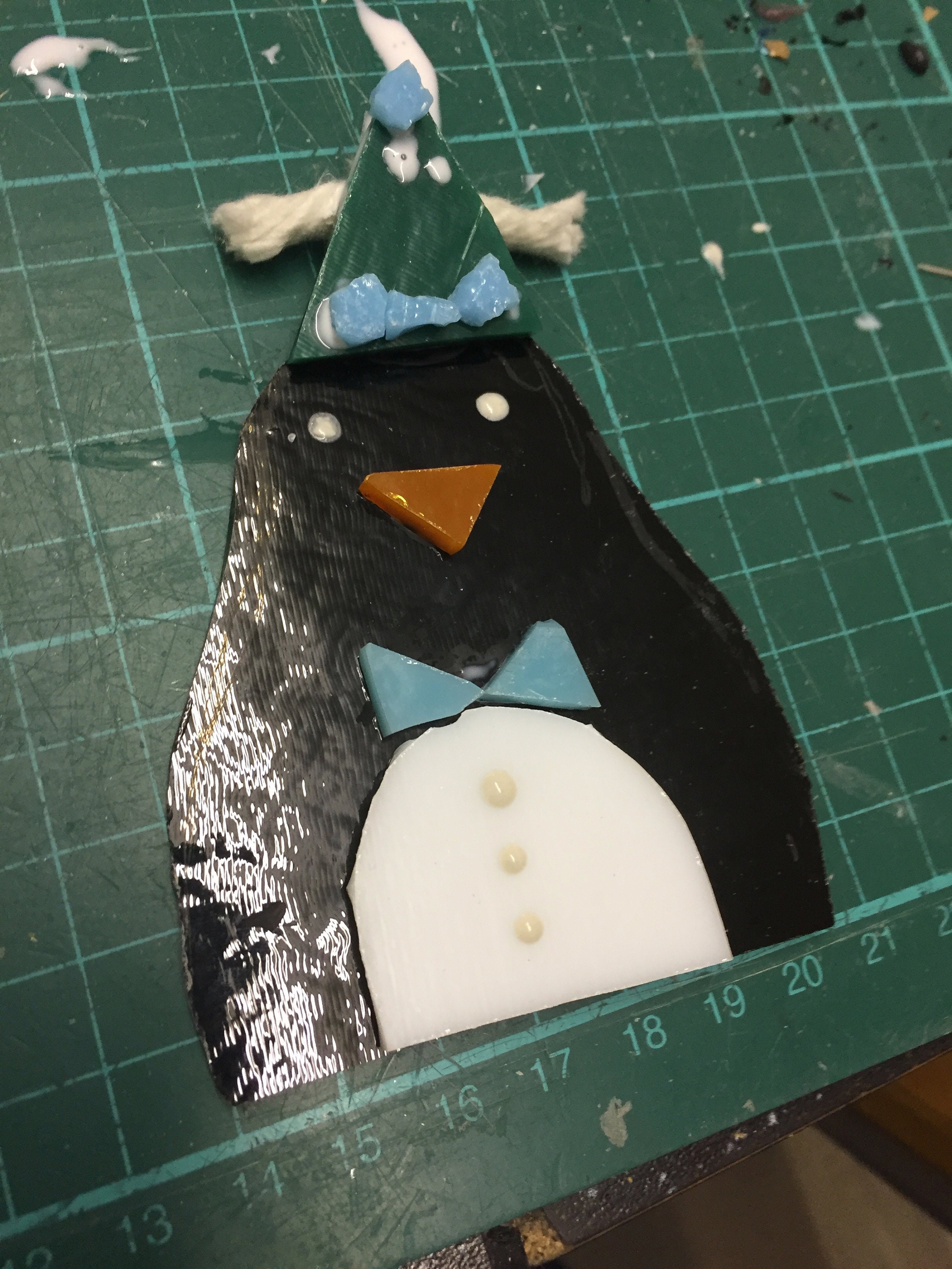 Fused Glass- Make at Home- Christmas Trees- Glass Kit - Etsy UK