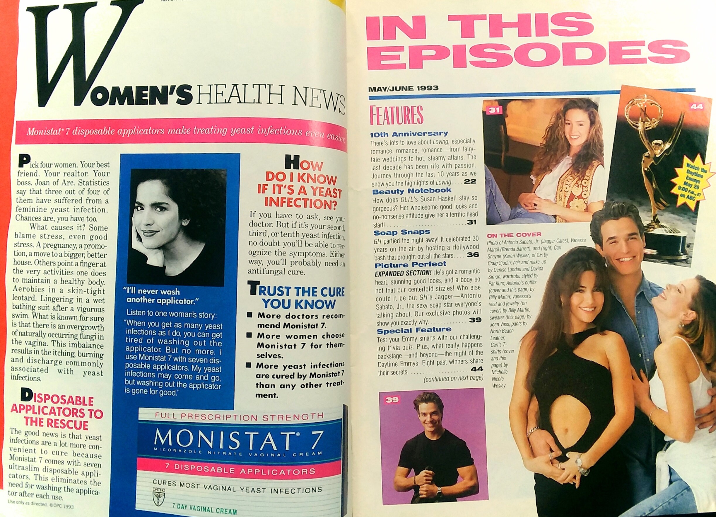 1993 General Hospital 30th Anniversary Episodes Magazine May/june ...