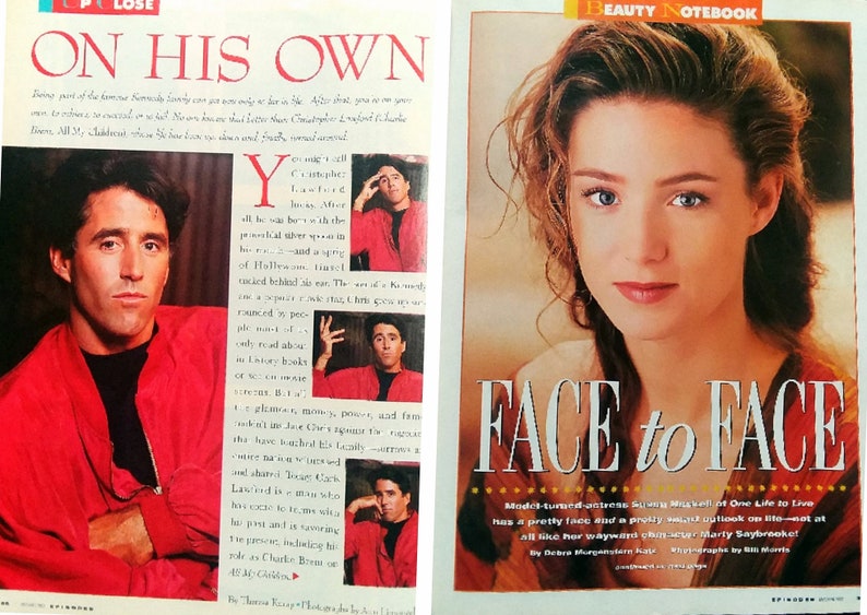 1993 General Hospital 30th Anniversary Episodes Magazine May/june ...