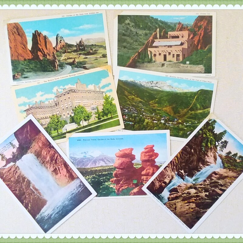 Colorado Postcards - Etsy