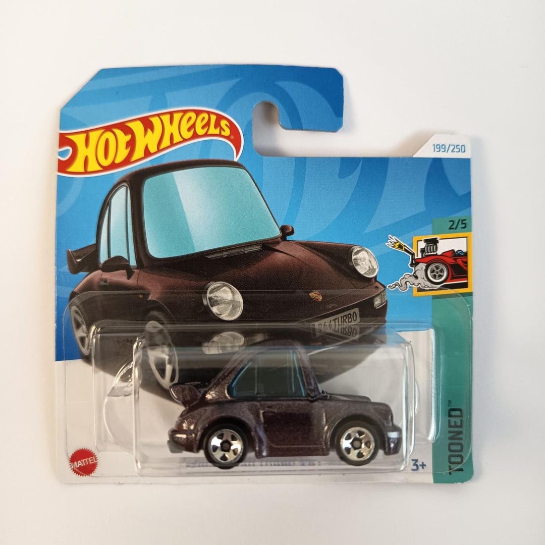 Rare Hot Wheels Porsche 911 Turbo 3.6 (964) Tooned – Limited Edition 1: ...