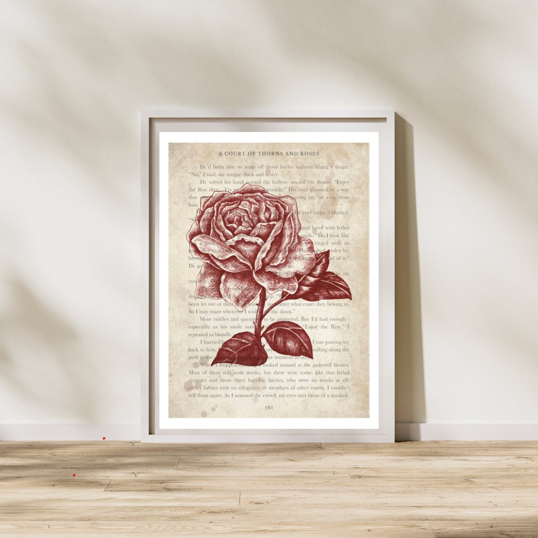 A Court of Thorns and Roses Print – Feyre Cursebreaker, SJM Art ...