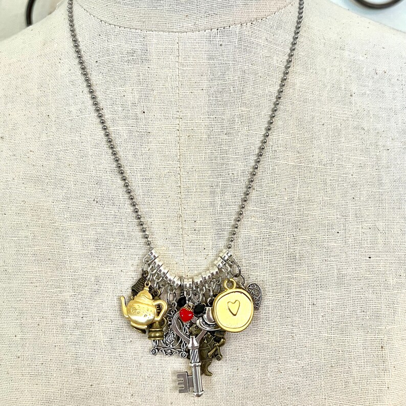 White Rabbit Necklace. Alice in Wonderland Jewelry. Wonderland - Etsy