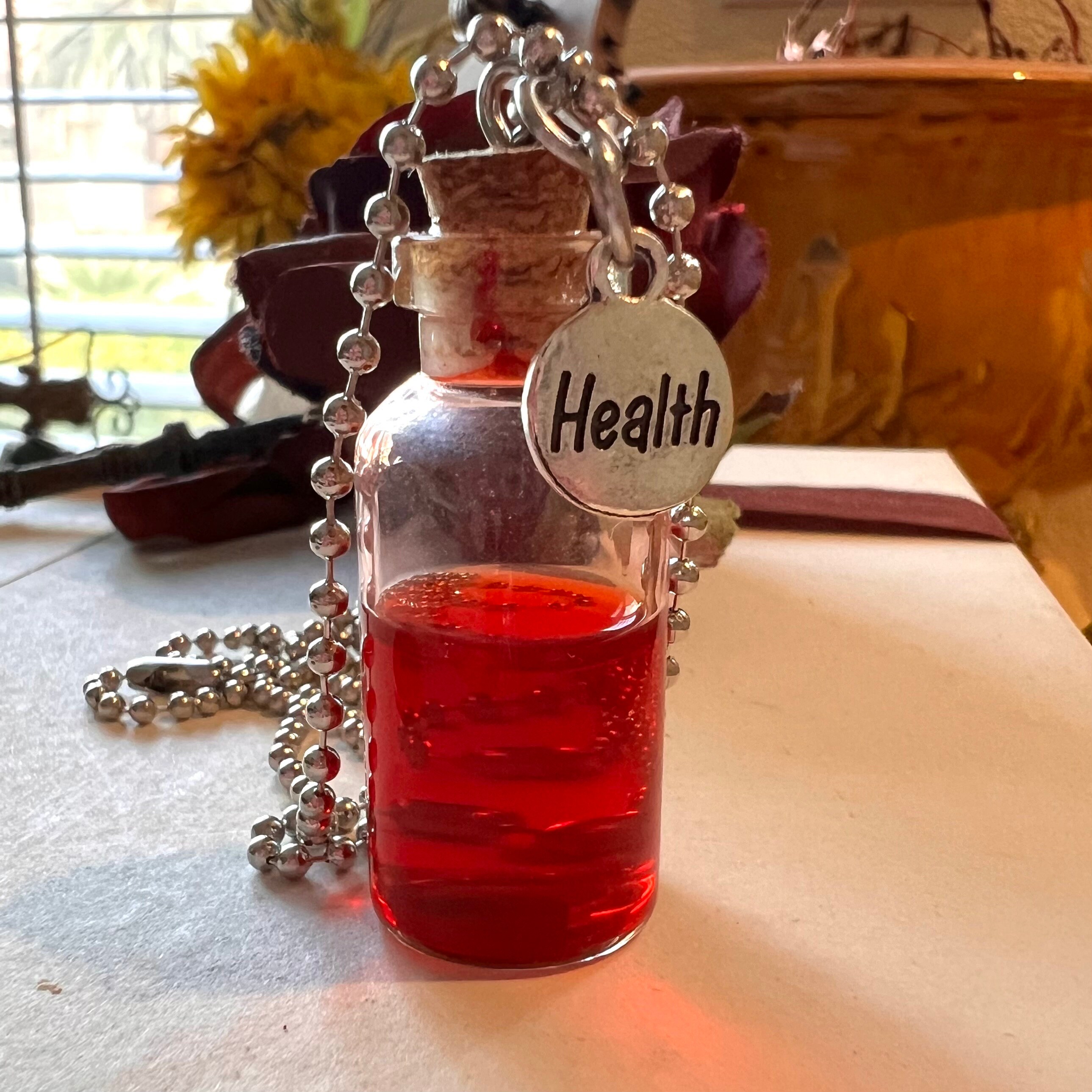 Health Potion Necklace: DND RPG Cosplay Prop - Etsy