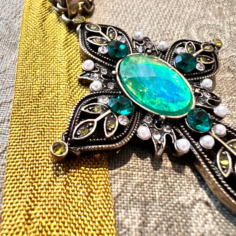 Cross Pendant Elven Cross Elf Cross Dnd Cross Ornate - Etsy UK