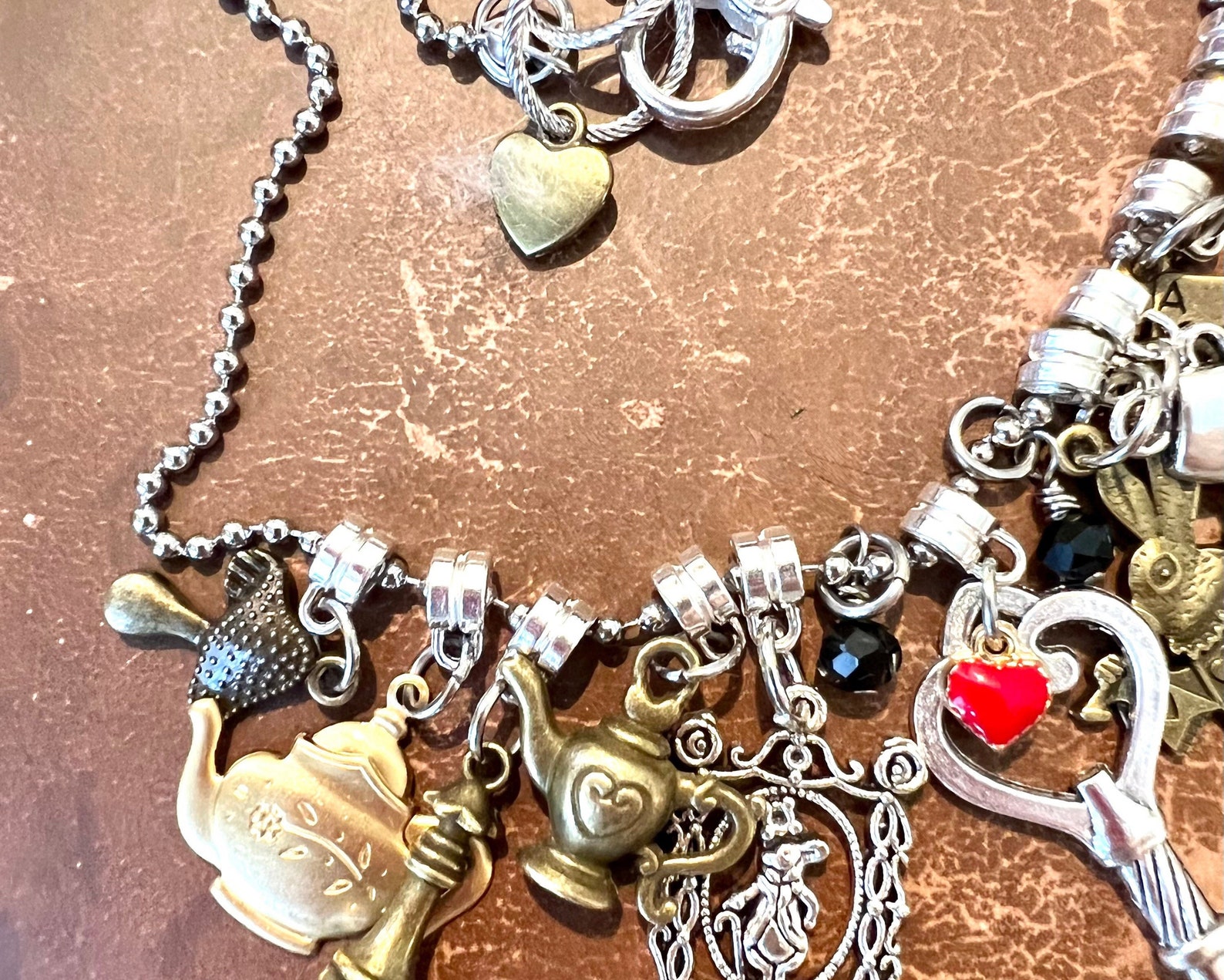 White Rabbit Necklace. Alice in Wonderland Jewelry. Wonderland - Etsy