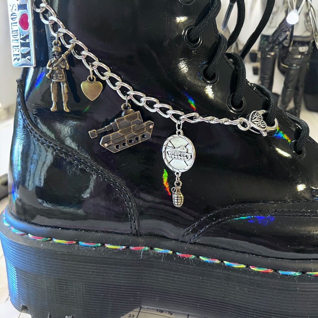 Military Boot Chain: Army, Navy, Marines Jewelry - Etsy