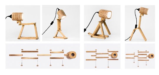 Wood Lamp Desk Lamp Transformer 4 in 1 - Etsy