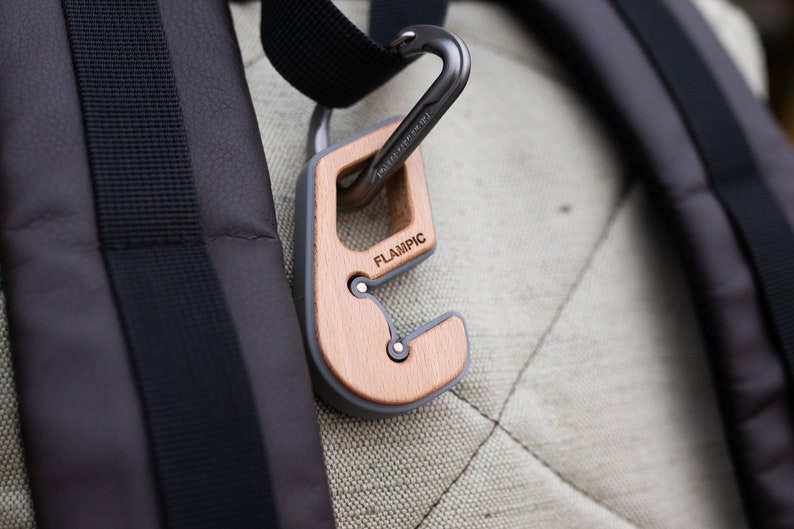 Keychain Phone Stand Black Phone Holder Wood Accessor | Etsy