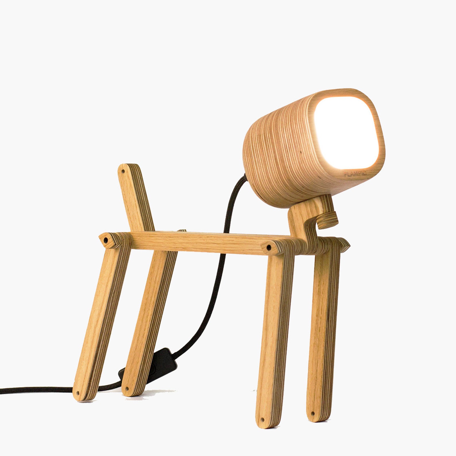 Desk Lamp Transformer 4 in 1 is Unique Wooden Lamp - Etsy