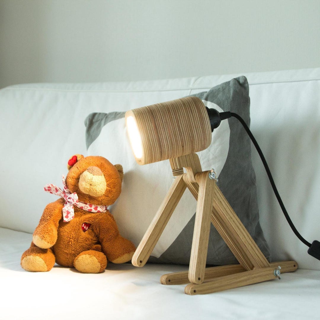 Wood Lamp, Corporate Gifts With Logo, Coworker Leaving Gift, Therapy ...