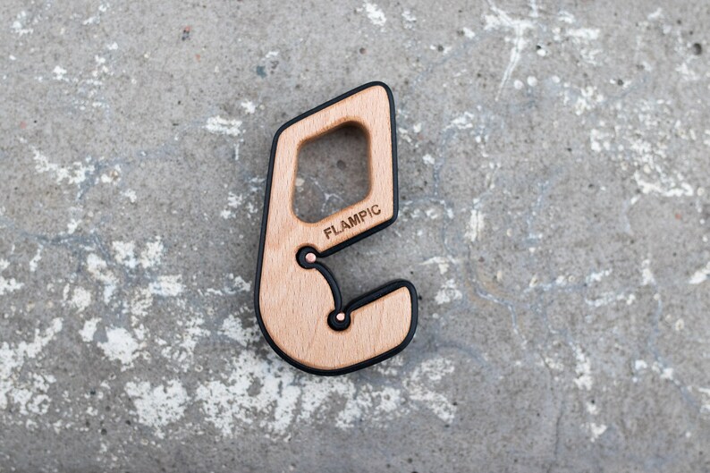 Keychain Phone Stand Black Phone Holder Wood Accessor | Etsy