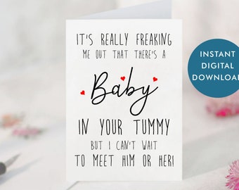 Maternity leave card | Etsy