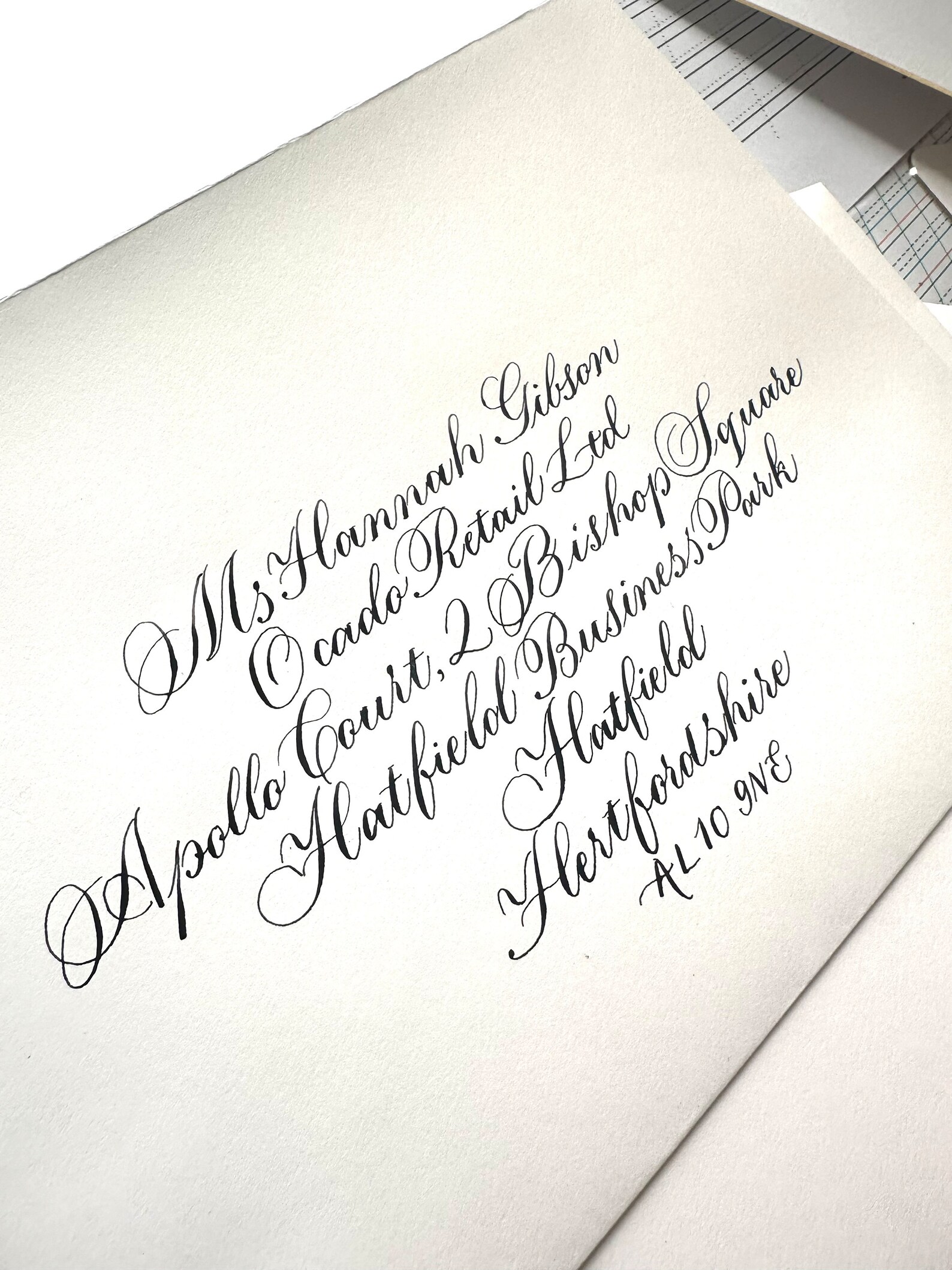 Hand Addressed Envelopes in Calligraphy - Etsy