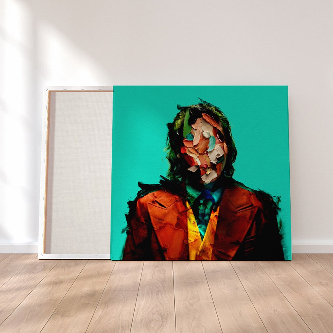 Surreal Joker Portrait "someone Who Hides Behind A Mask ...
