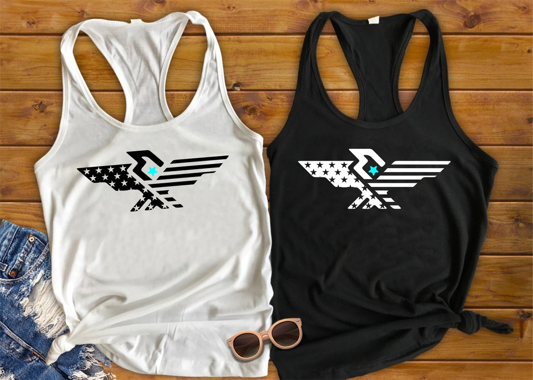 Reps & Rivals Signature American Flag Eagle Racerback - Crossfit ...