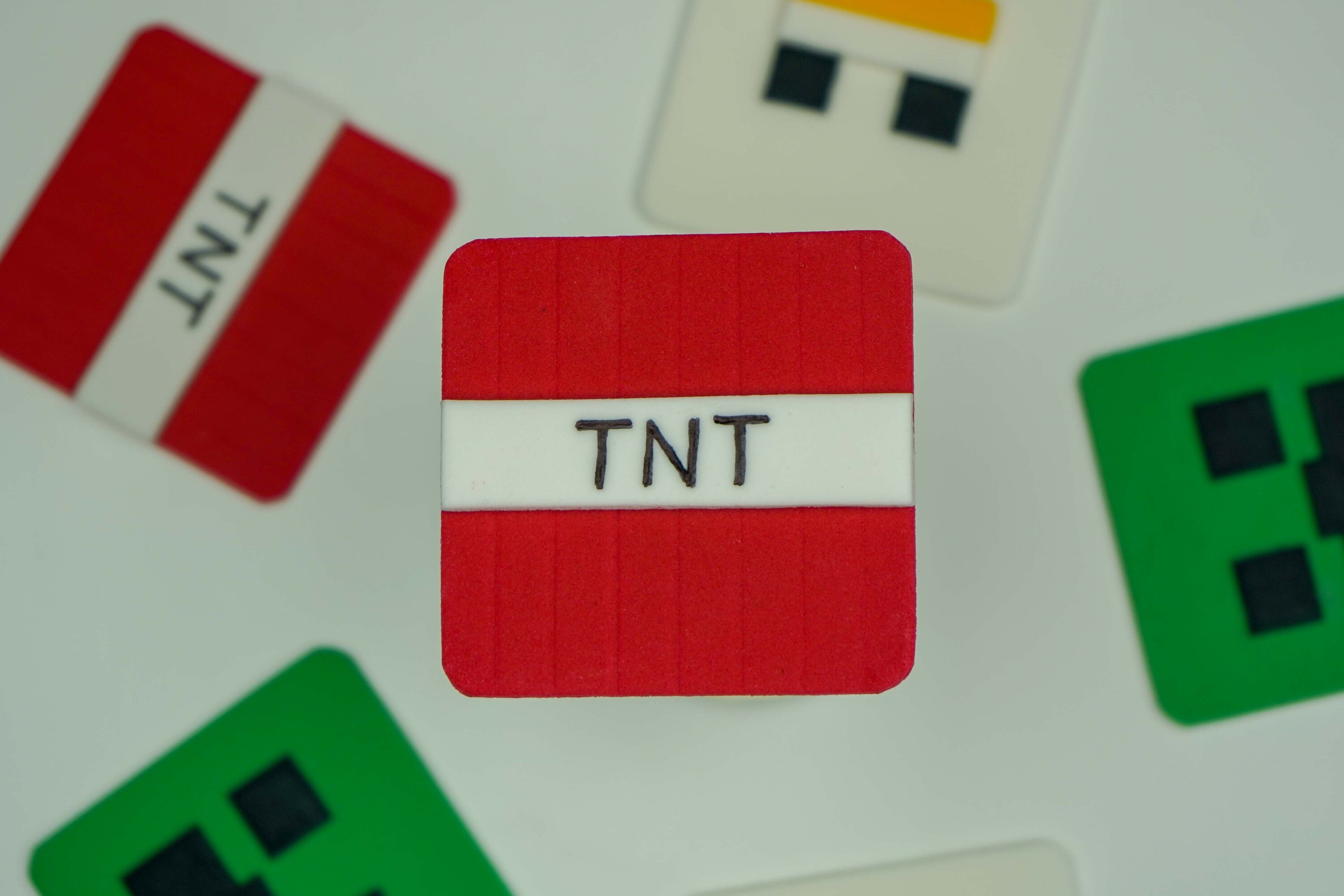 Minecraft Theme Cupcake Toppers Edible Minecraft Toppers Minecraft ...