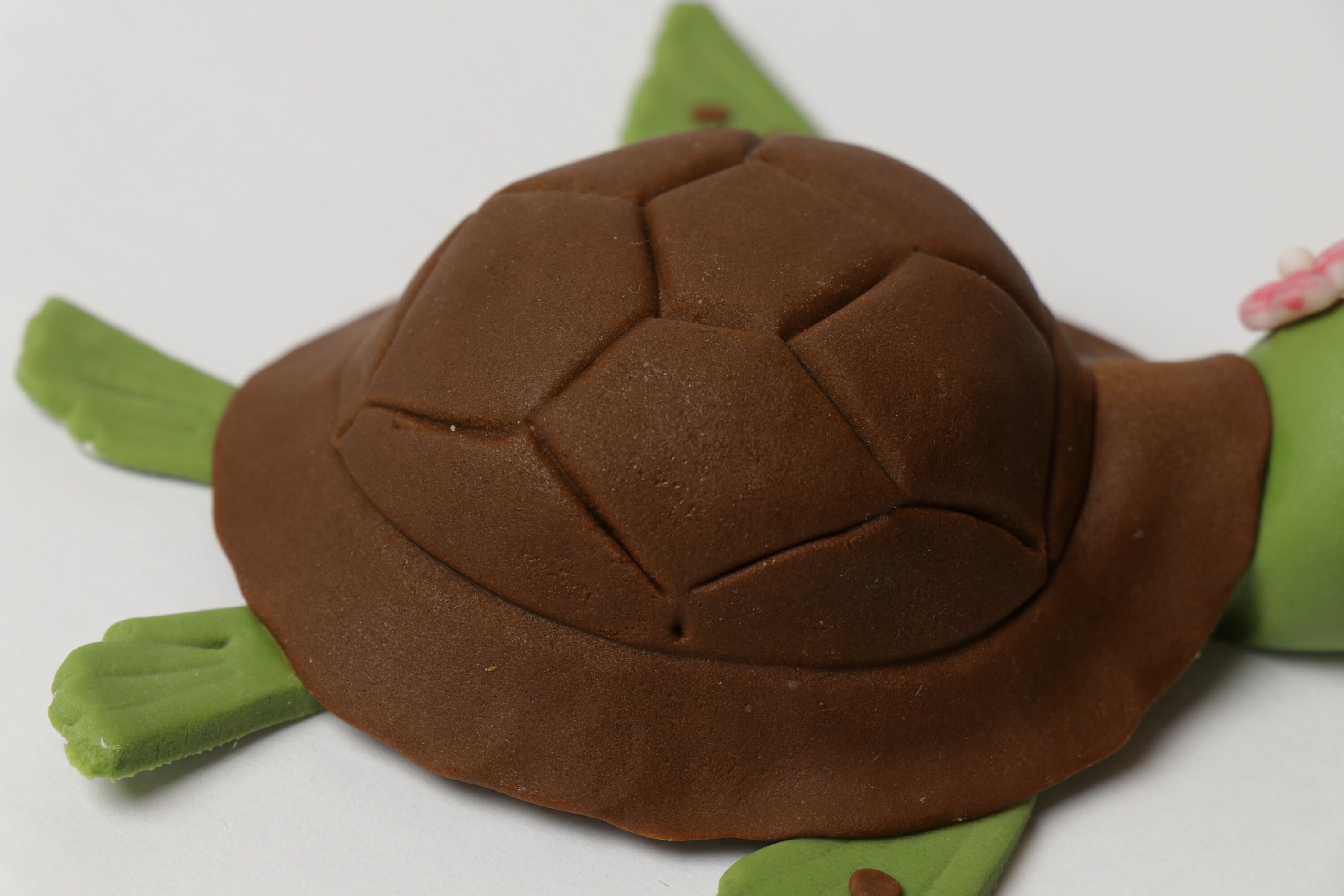 3D Fondant Sea Turtle Cake Topper handmade & EDIBLE Fondant Turtle ...