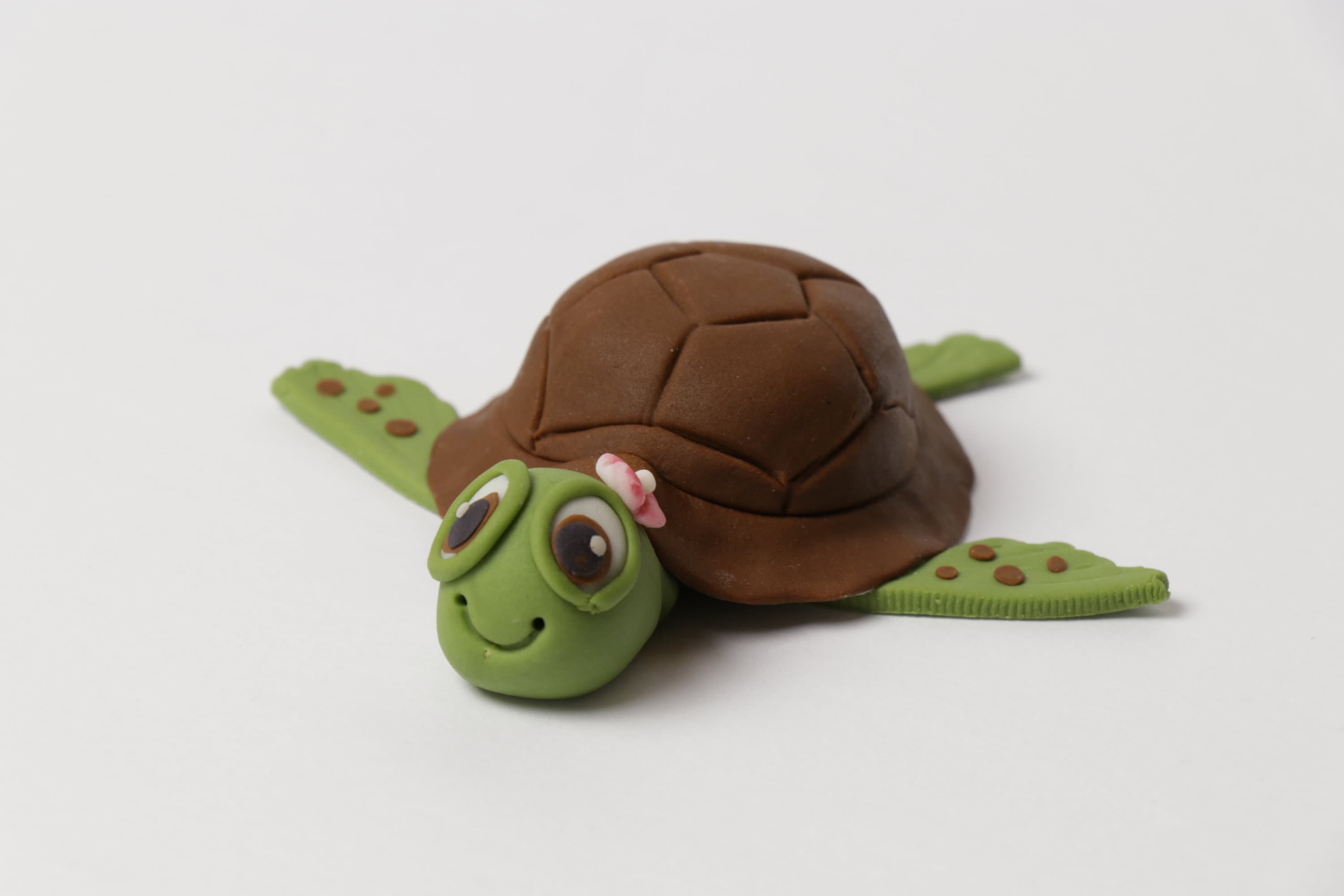 3D Fondant Sea Turtle Cake Topper (handmade & EDIBLE) | Fondant Turtle ...