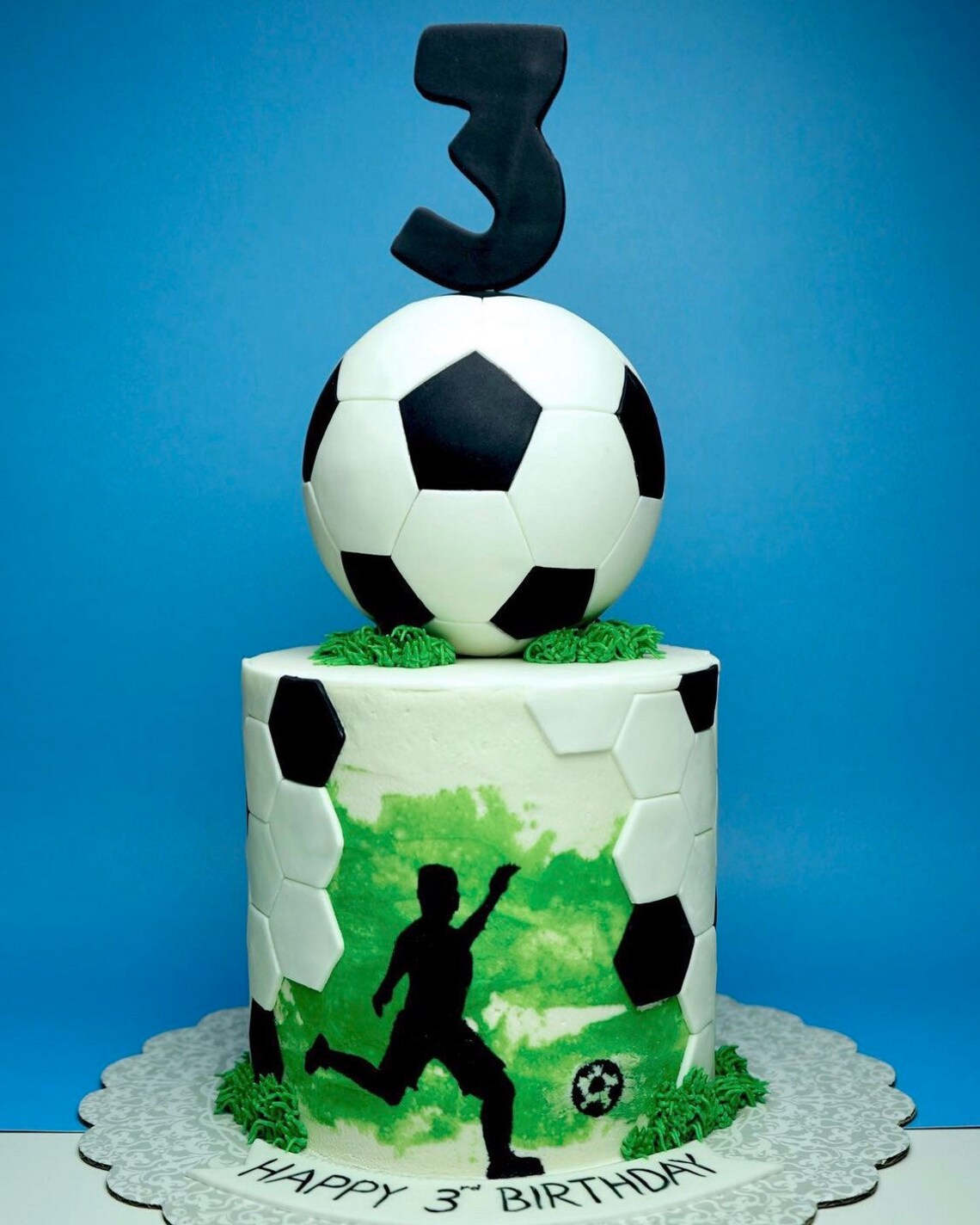 Football Cake Topper | Soccer Cake Topper | Handmade Soccer Topper ...