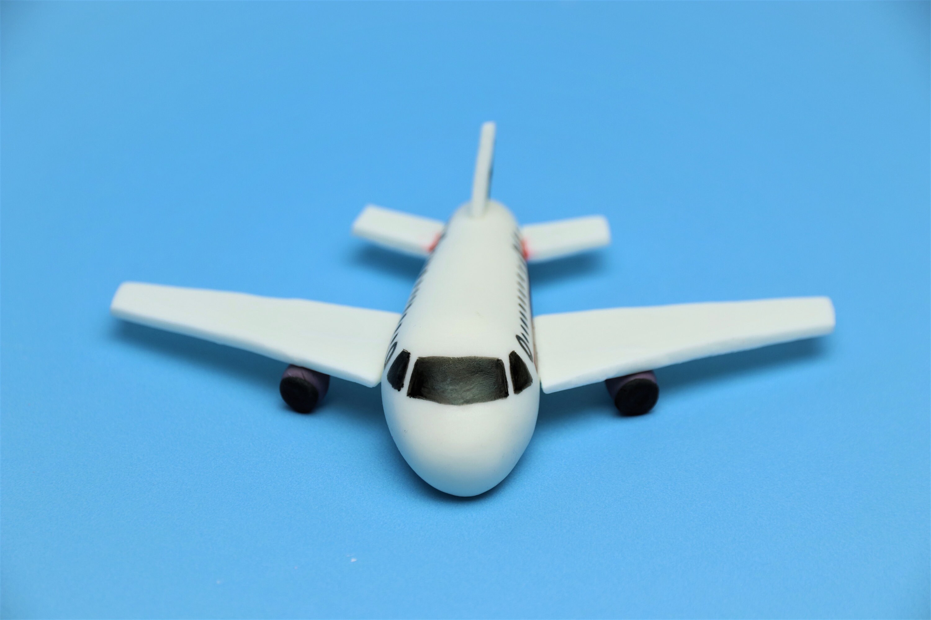 Fondant Plane and Flags Cake Topper | Fondant Plane Topper | Travel ...