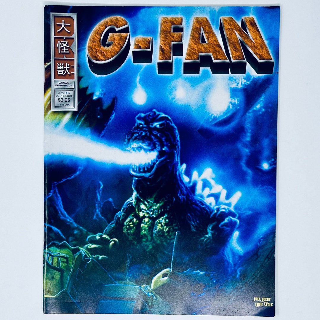 G-fan Fanzine G '98 the British Monster King Godzilla's Aliens Jan/feb ...