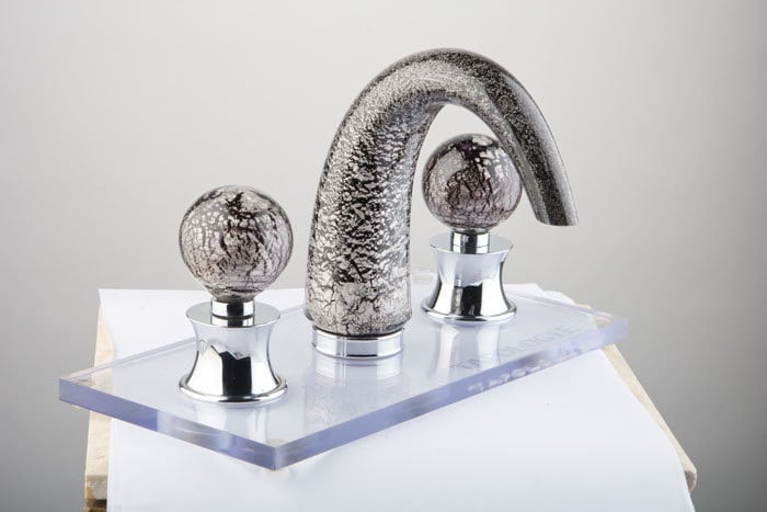 TAPOLOGIE.Glass Faucet. Black Glass. Hand Blown Glass. Blown | Etsy