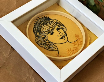 Princess Diana Frame - Etsy