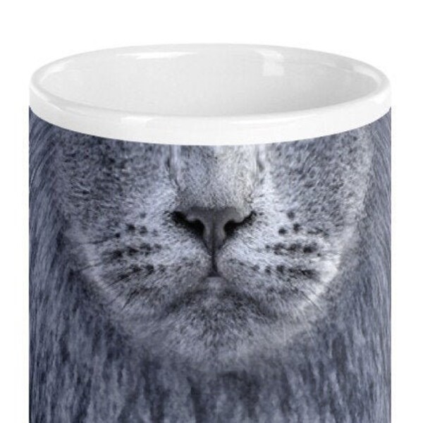 Ceramic Cat Face - Etsy