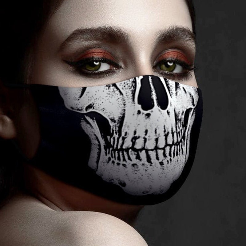 Goth Face Mask - Etsy