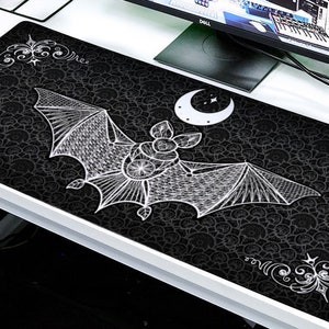 Gothic Office Decor, Large Mouse Pad, Gothic Home Decor, Witchy Desk ...